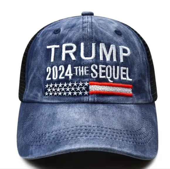 Trump | Accessories | Trump 224 The Sequel Distressed Adjustable Hat ...